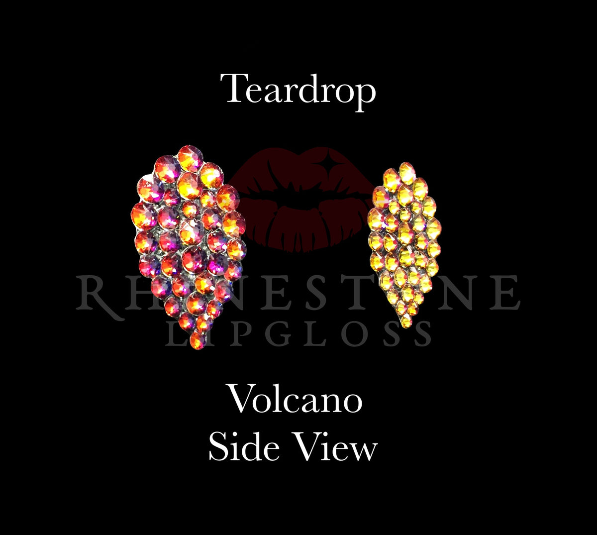 Teardrop Volcano – Rhinestone Lipgloss