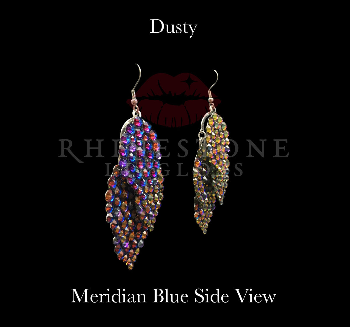 Dusty Meridian Blue – Rhinestone Lipgloss