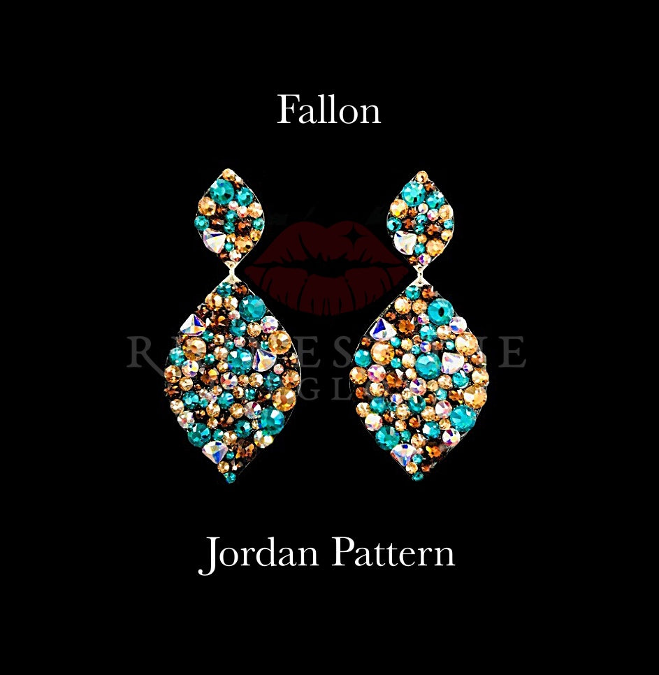 Fallon Jordan Pattern – Rhinestone Lipgloss