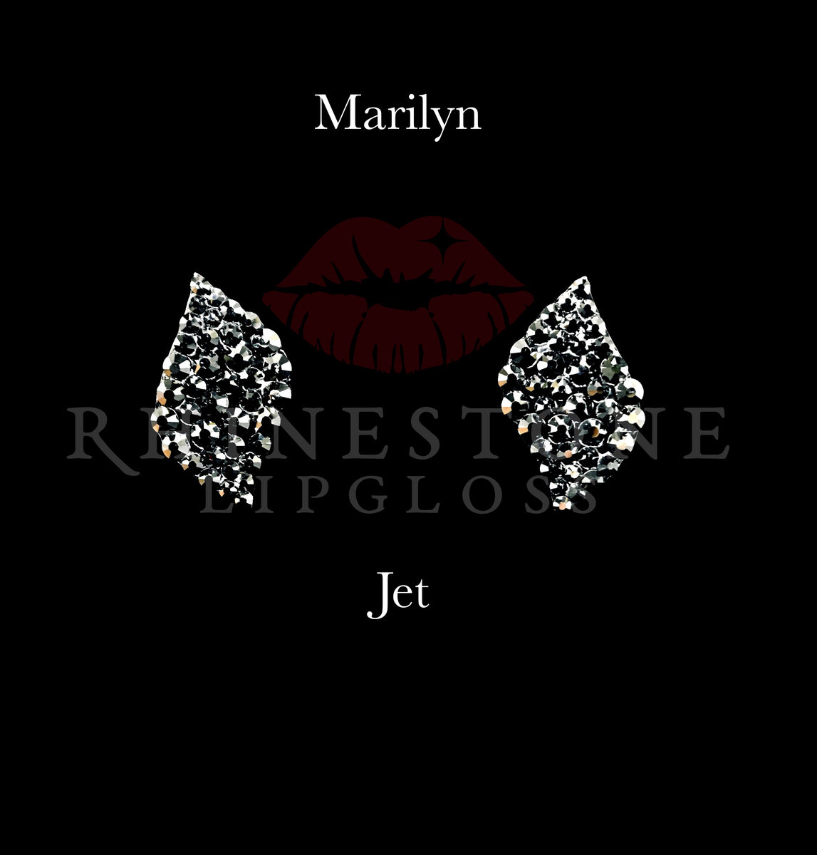 Marilyn - Jet – Rhinestone Lipgloss