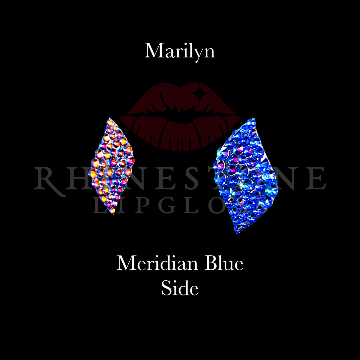 Marilyn - Meridian Blue – Rhinestone Lipgloss