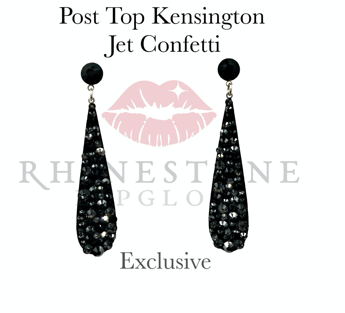 Kensington Post Top Jet Confetti – Rhinestone Lipgloss